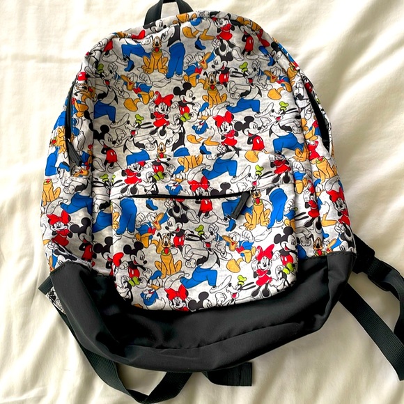 Disney | Bags | Disney Parks Backpack With Laptop Pocket Mickey And ...